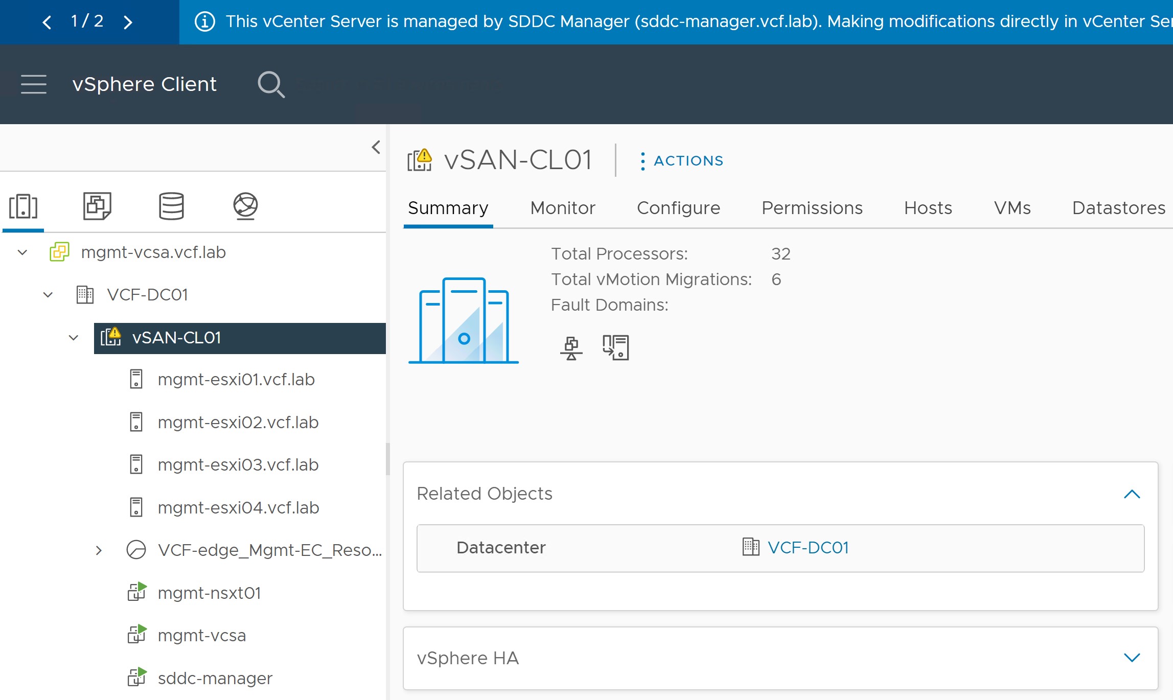 Quick Tip: Deploy VCF Management Domain with Single NSX-T Node Quick Tip: Deploy VCF Management Domain with Single NSX-T Node